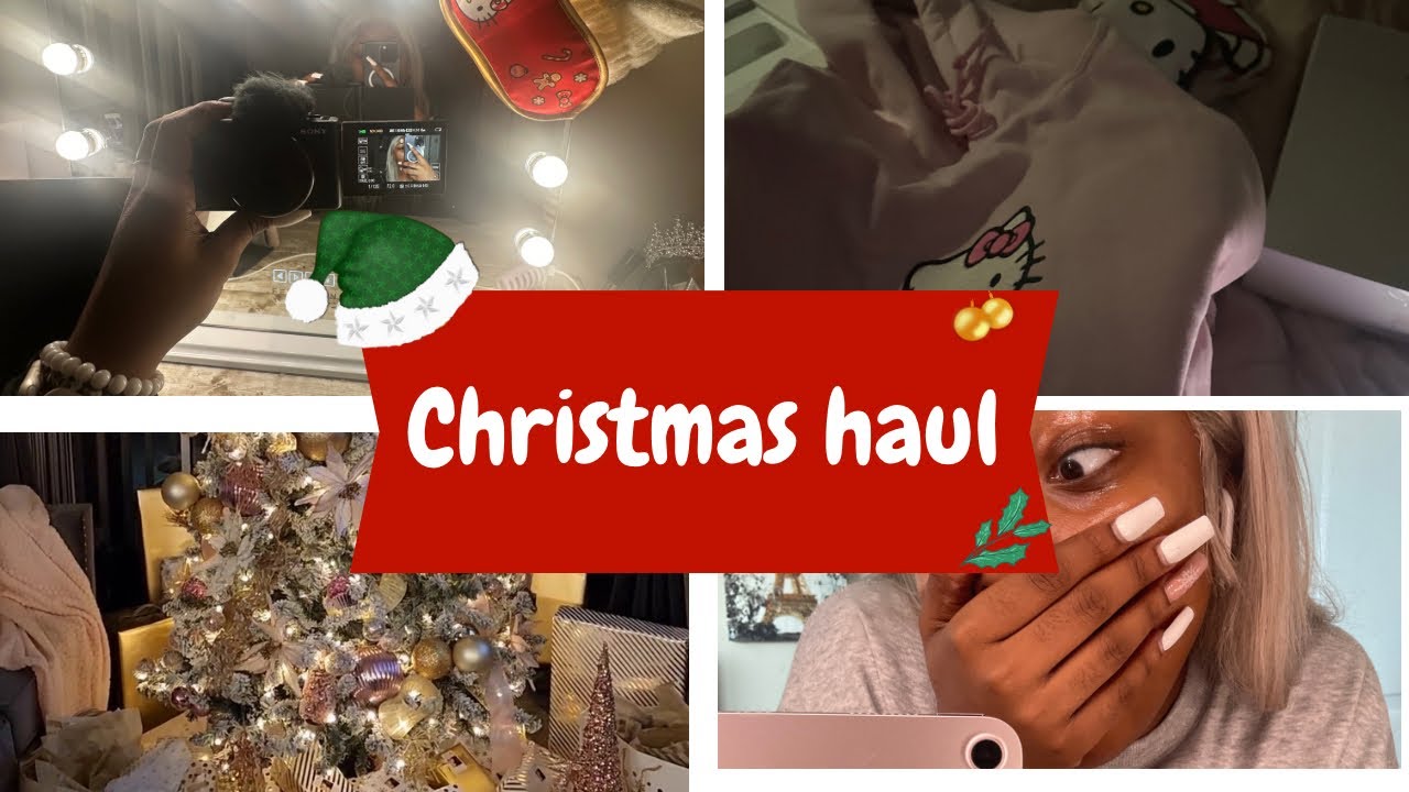 Christmas Haul Youtube