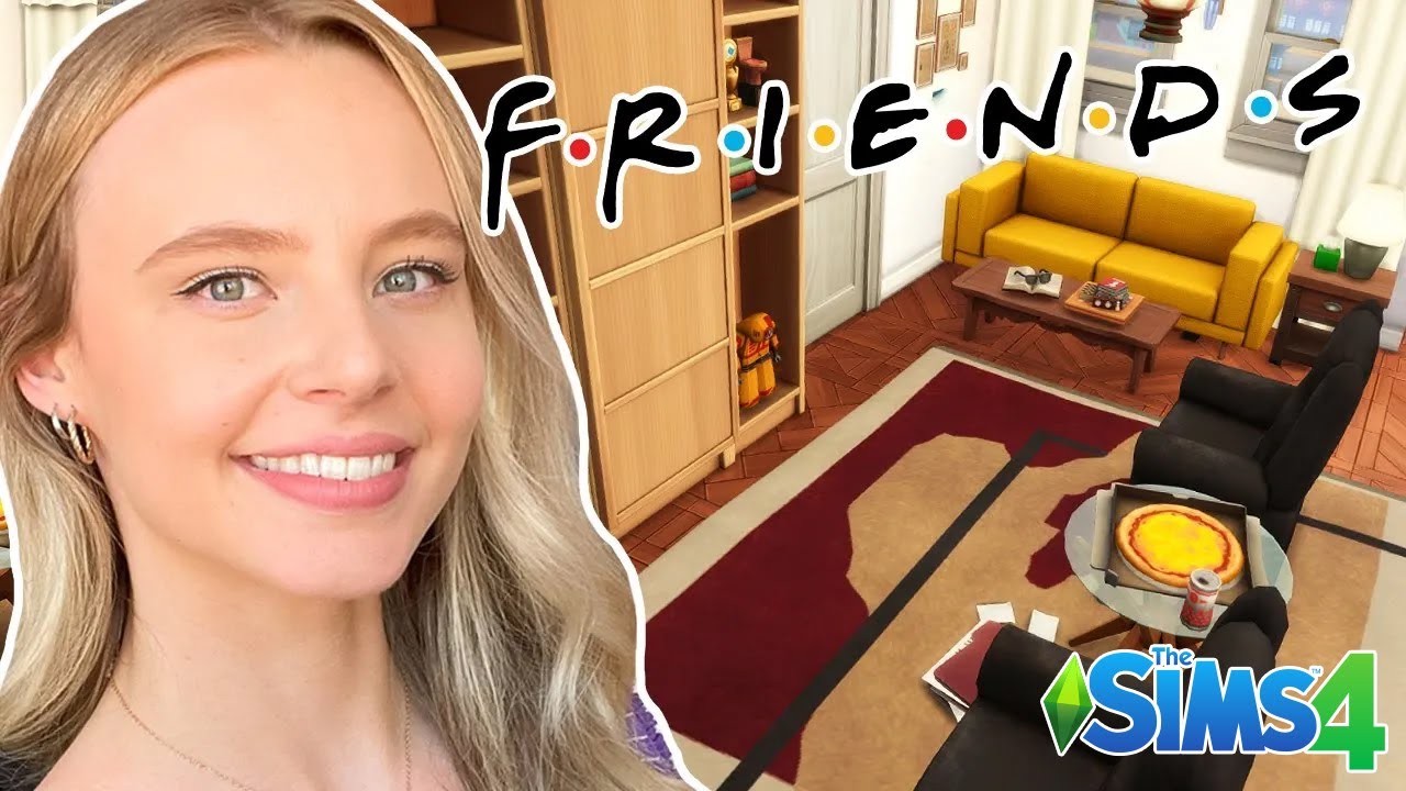 I built Joey & Chandler's Apartment from Friends in The Sims 4 - YouTube