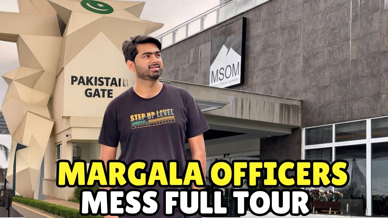 Army Officers Mess Full Tour🤯|Margalla Hills Covered By Clouds😍 - YouTube