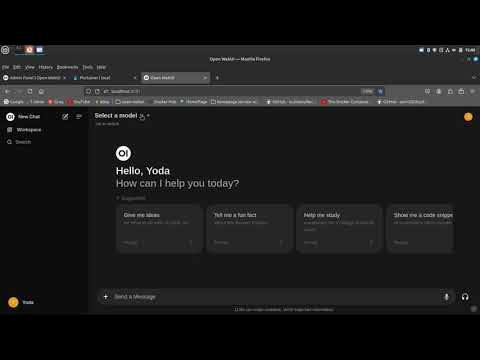 open webui config - YouTube