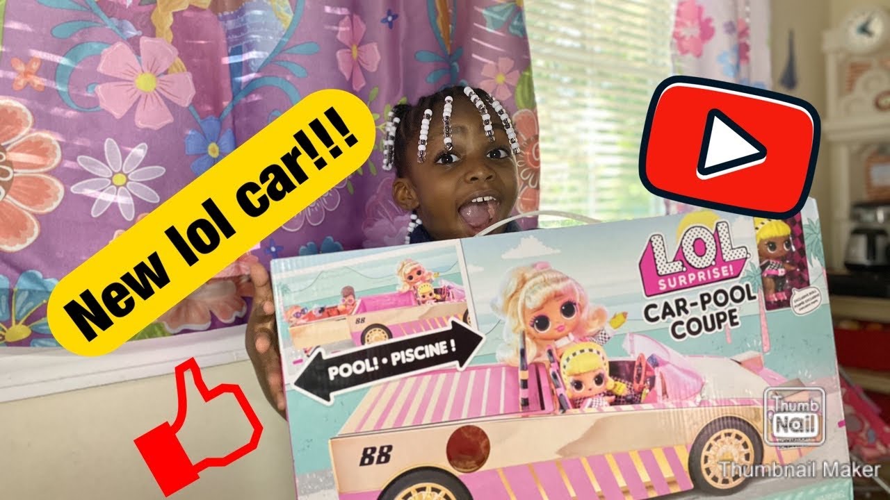Opening my new lol car!! - YouTube
