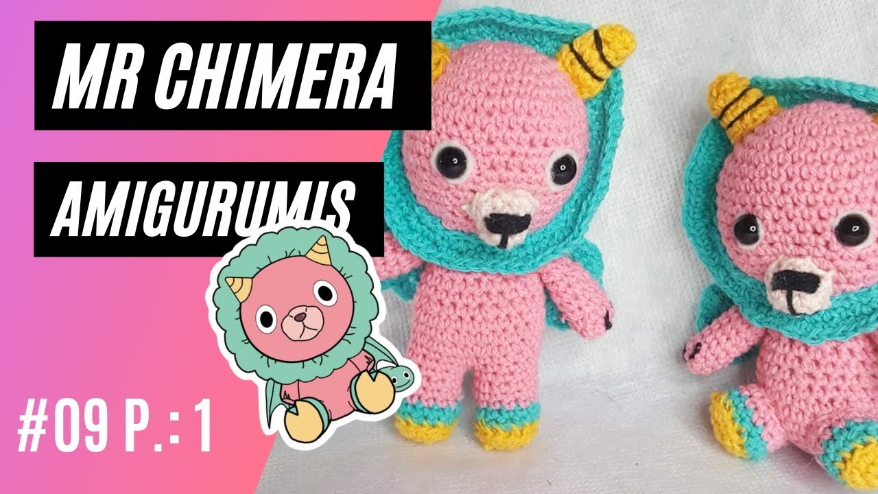 #09 Tutorial Spy X Family CHIMERA amigurumi Parte 1 - YouTube