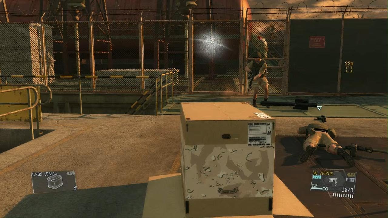 METAL GEAR SOLID V: THE DEFINITIVE EXPERIENCE MGS1 Mission Failed - YouTube