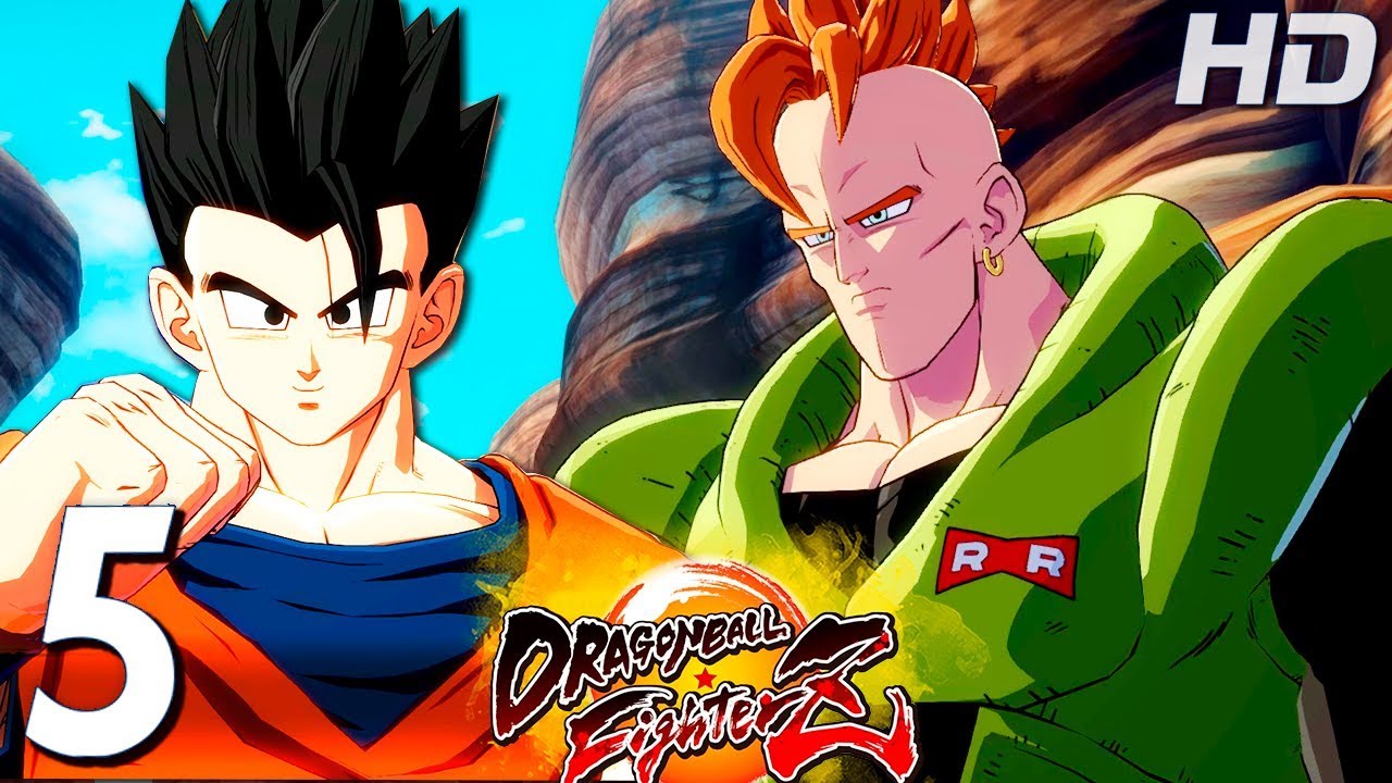 GOHAN VS ANDROIDE N°16 - Dragon Ball FighterZ en Español PARTE #5 - YouTube