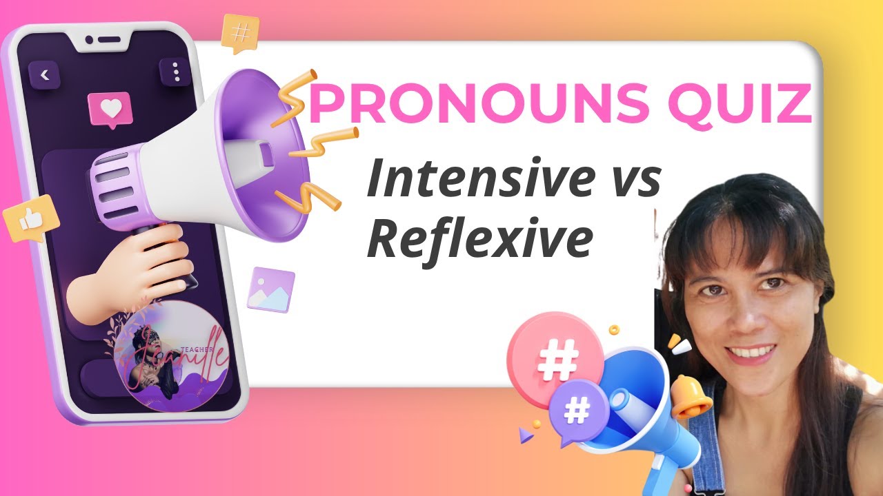 Reflexive vs. Intensive Pronouns QUIZ | Spot the Correct Sentence ...