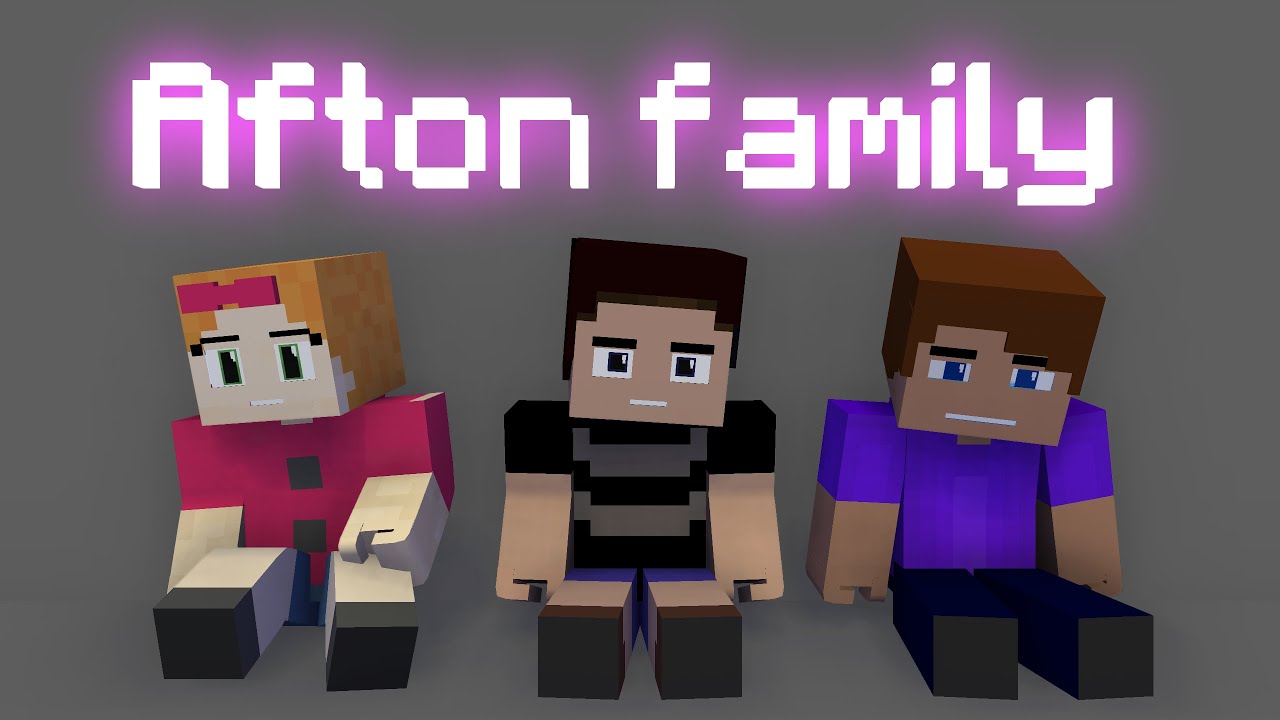 Afton family - Minecraft Animation Short (song by Zachary Bryner) - YouTube