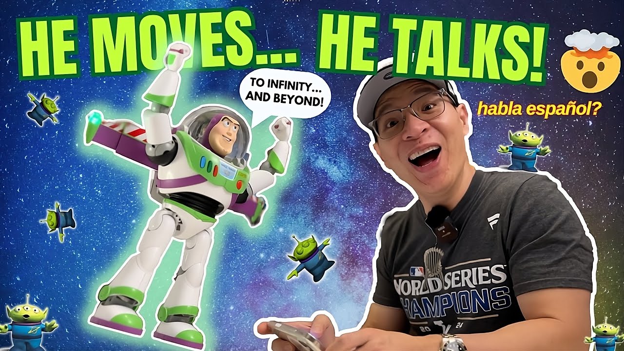 Unboxing the Robosen’s Buzz Lightyear Robot! (INSANELY Realistic) - YouTube