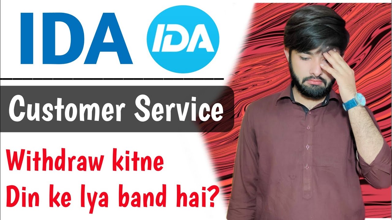 IDA earning app Customer service response | IDA withdrawal problem ...