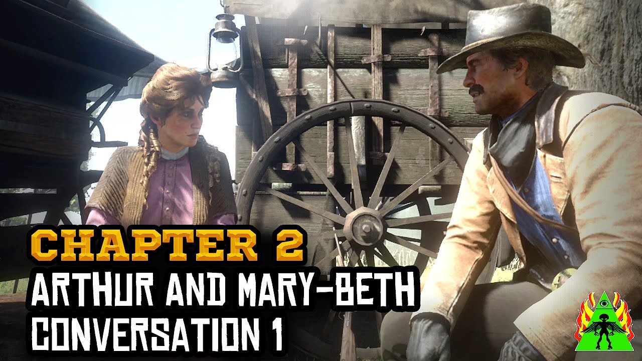 Red Dead Redemption 2 - Arthur and Mary Beth Conversation 1 - YouTube