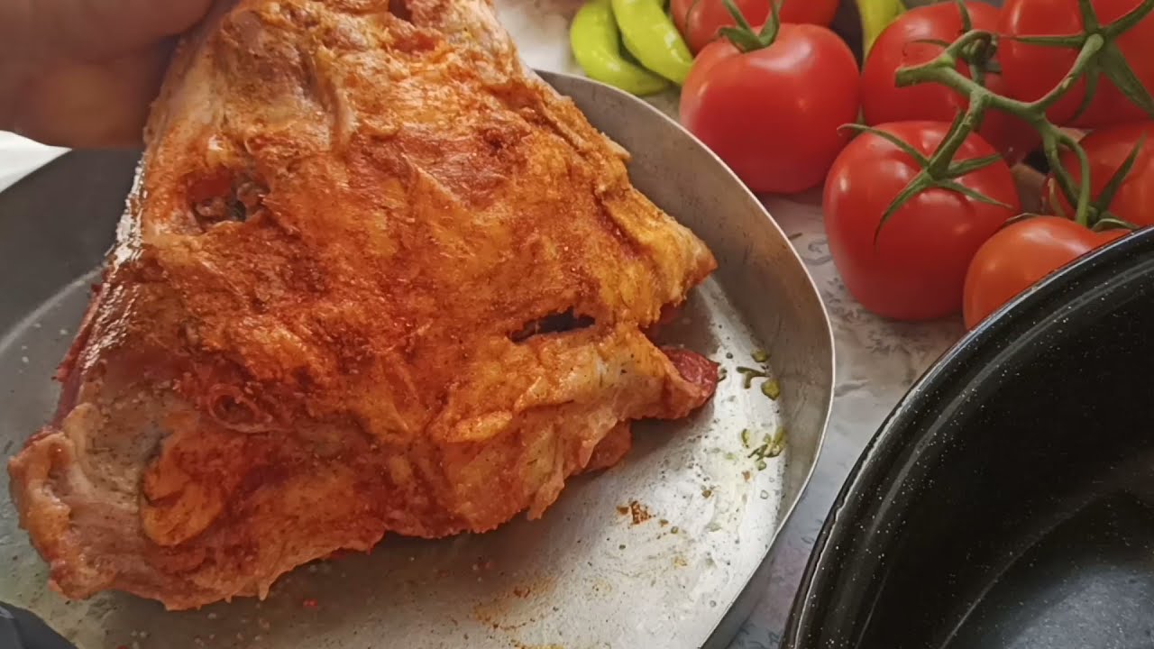 Γουρουνοπουλα φουρνου - κεφαλή / γουρουνοχαρά σπιτική - YouTube