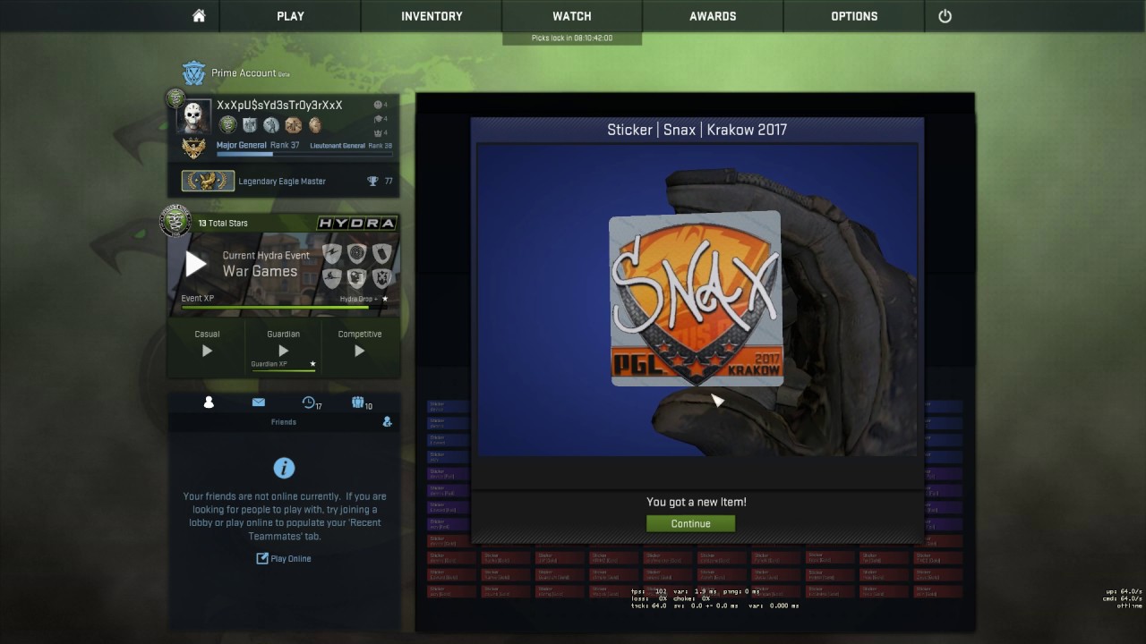 CSGO GOLD STICKER UNBOXING AND PGL KARKOW MAJOR PREDICTIONS!!! (pick'em ...