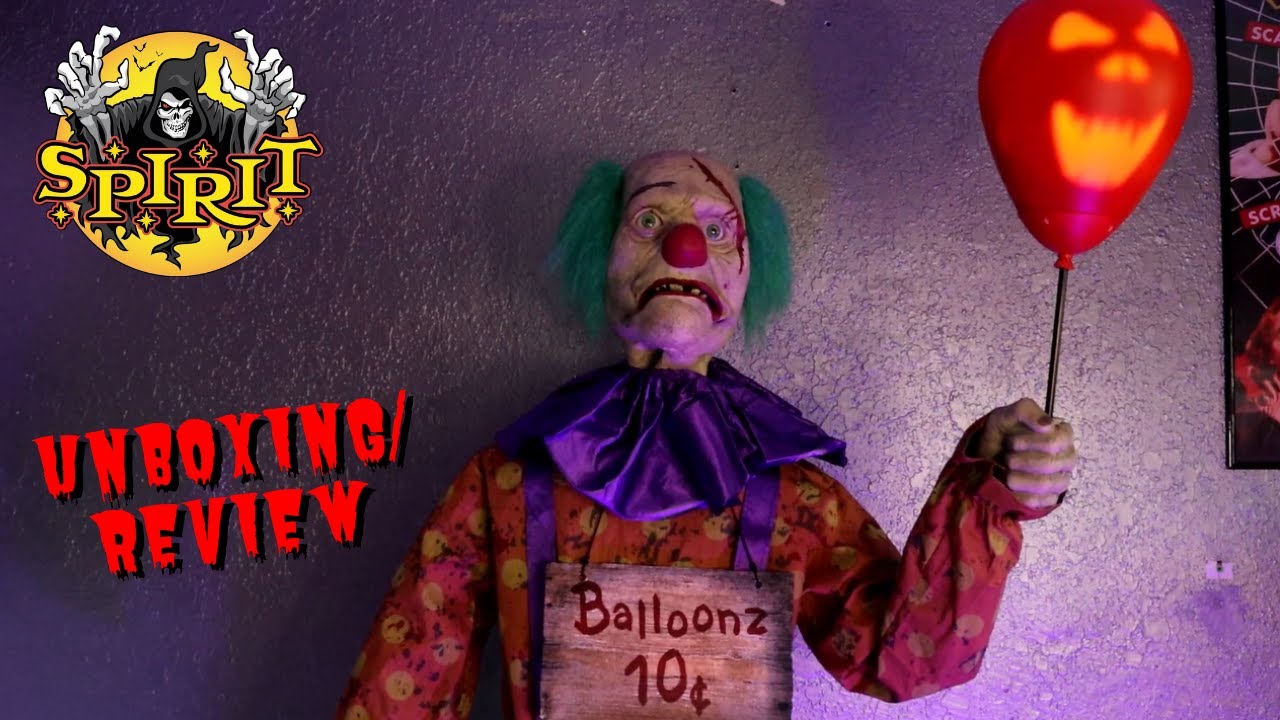 SPIRIT HALLOWEEN 2023 HECKLES Animatronic UNBOXING/REVIEW - YouTube