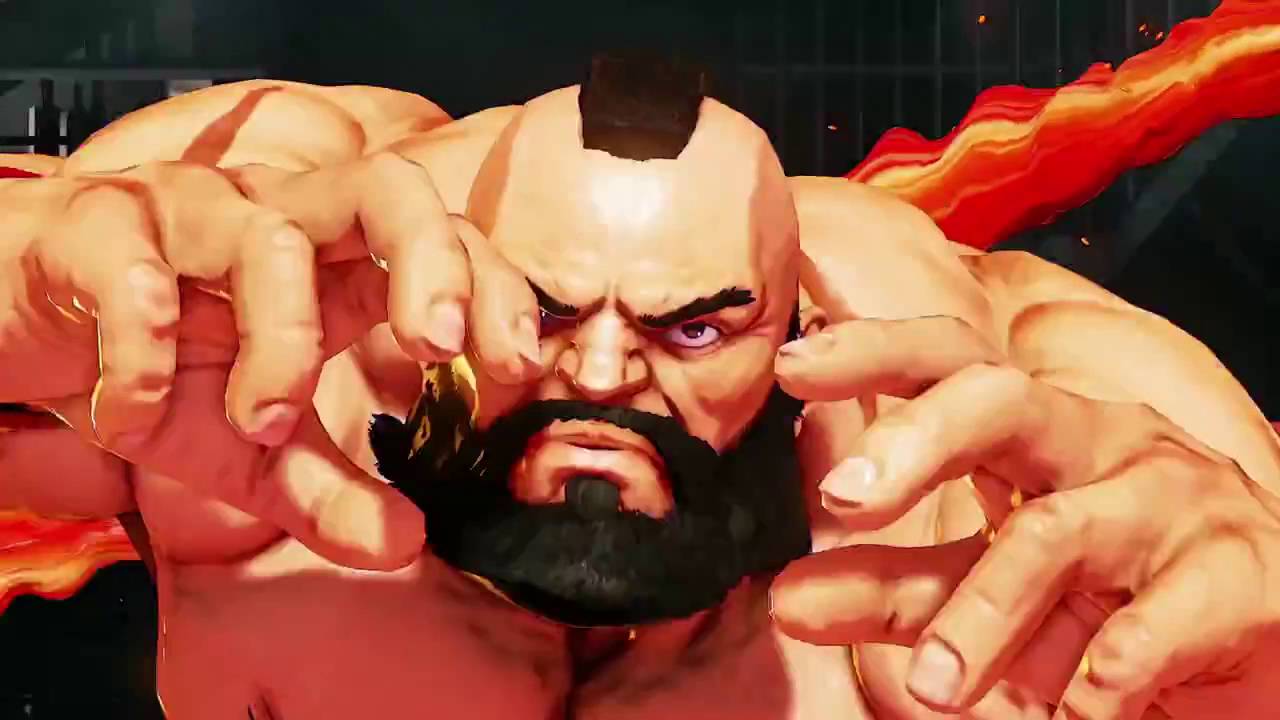 STREET FIGHTER V : Zangief Reveal Trailer EGS 2015 - YouTube