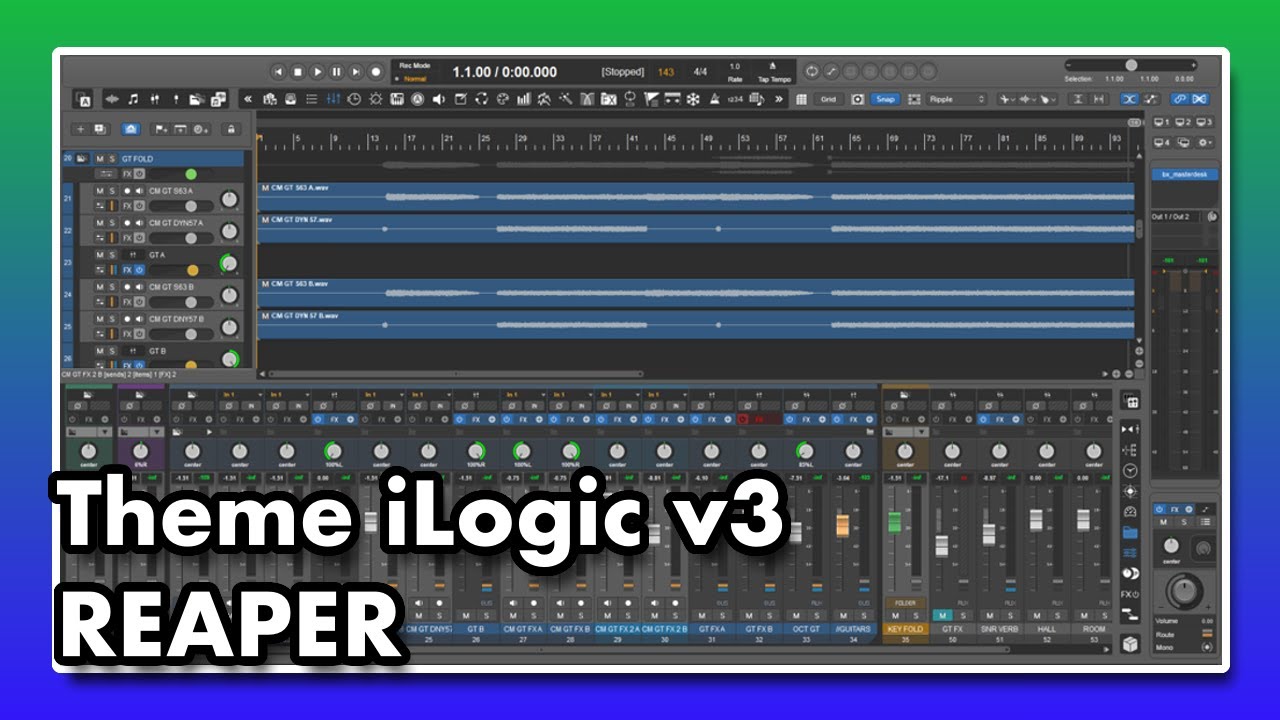 iLogic V3.90 para REAPER - YouTube