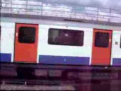 Classic Underground: D78 Stock and C Stock trains at West Ham - YouTube