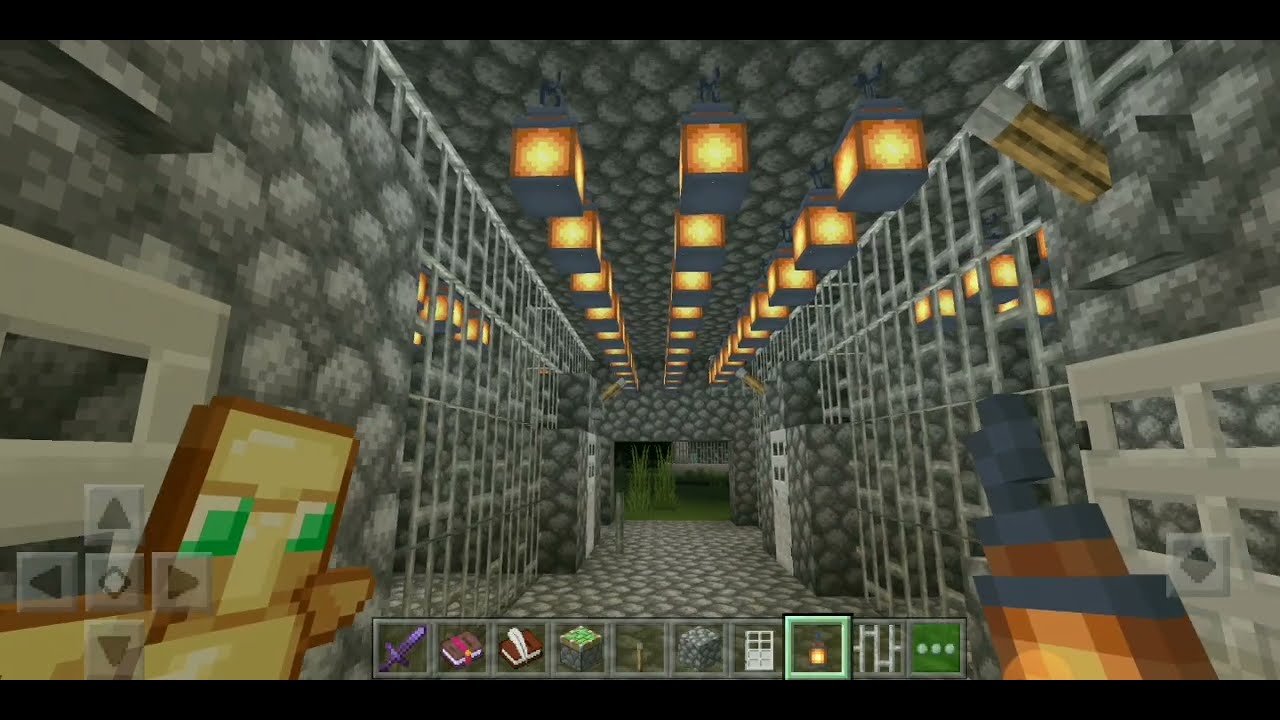 minecraft||I build a prison in minecraft part 2 - YouTube