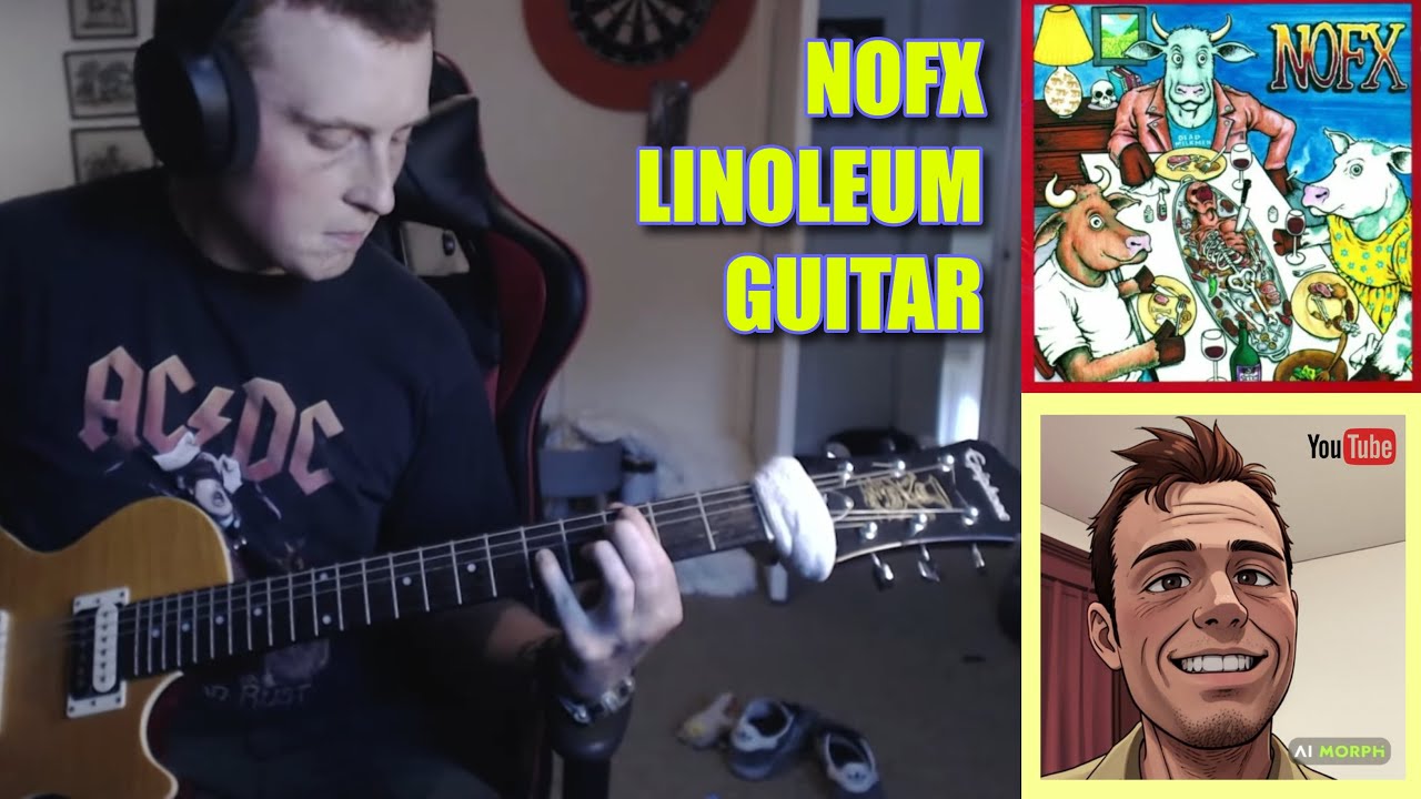 Linoleum by NOFX [GUITAR COVER] - YouTube