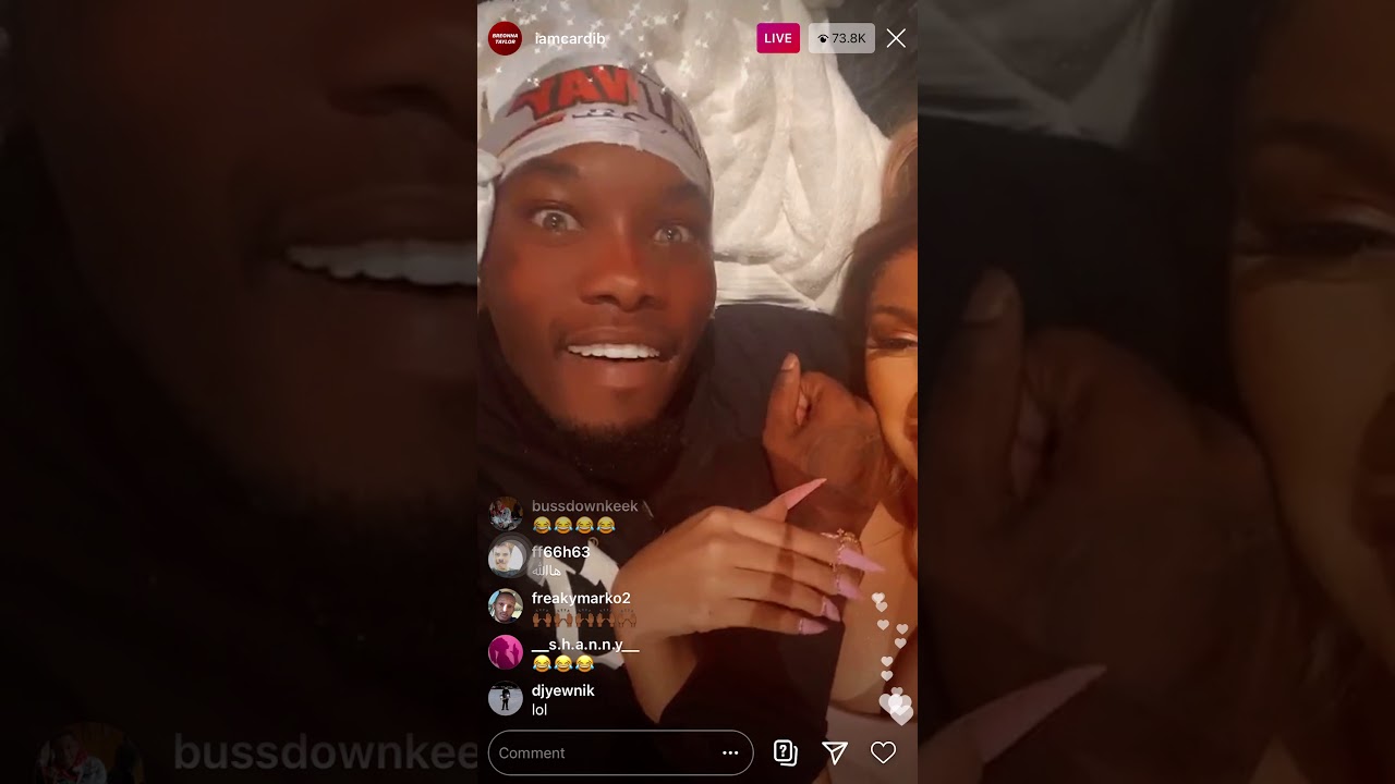 OFFSET AND CARDI B BACK TOGETHER AND KISSING AND BEING FREAKY - YouTube