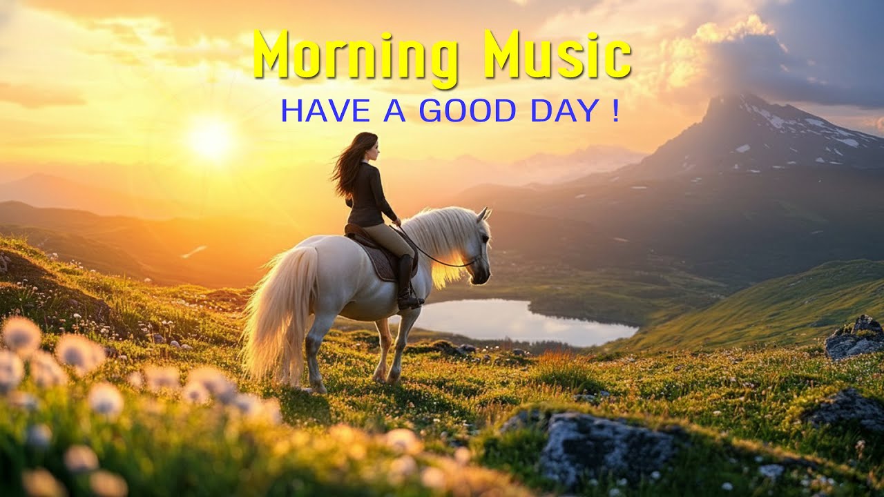 MORNING RELAXING MUSIC - Wake Up Happy with Powerful Positive Vibes ...