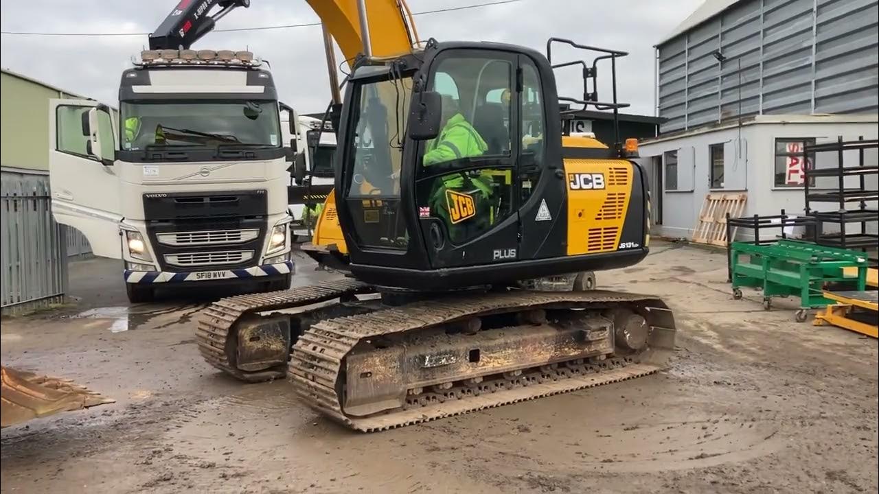 2018 JCB JS131LC Plus Excavator, In Auction on Saturday 22nd January 2022 - YouTube