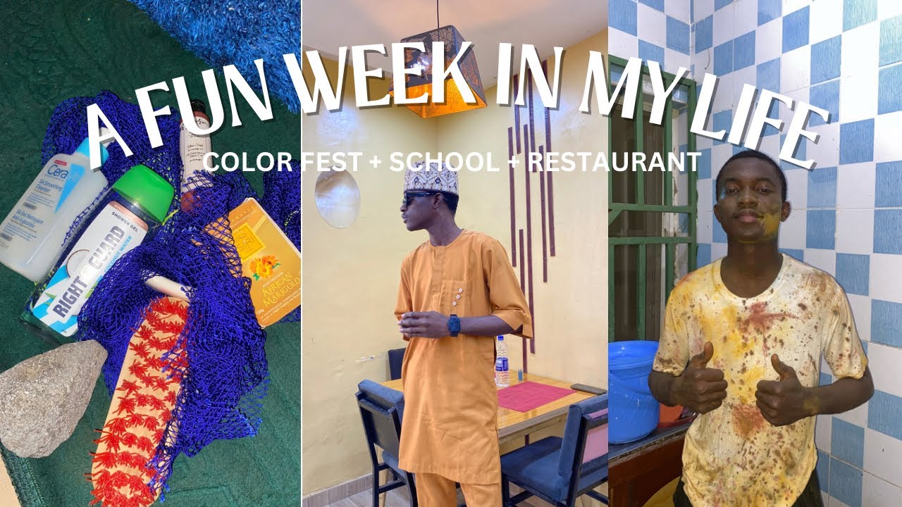 A FUN WEEK IN MY LIFE | Restaurant + School + Color fest 🖍️⭐️ - YouTube