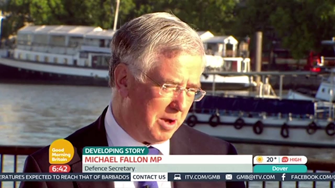 Michael Fallon Talks About His New Role In The Cabinet - Good Morning ...