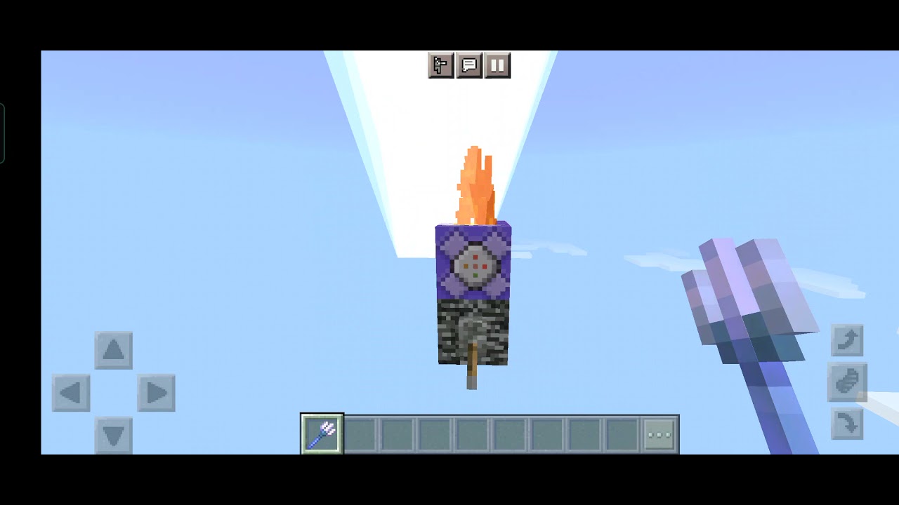 Minecraft Lightning Bolt - YouTube