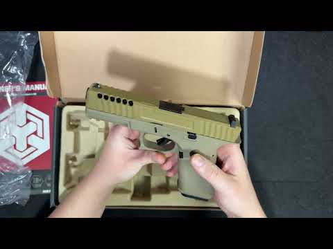 AW Custom Glock 17 ZEV Tan - Airsoft Tabanca Genel Tanıtım Videosu | Poligun Store