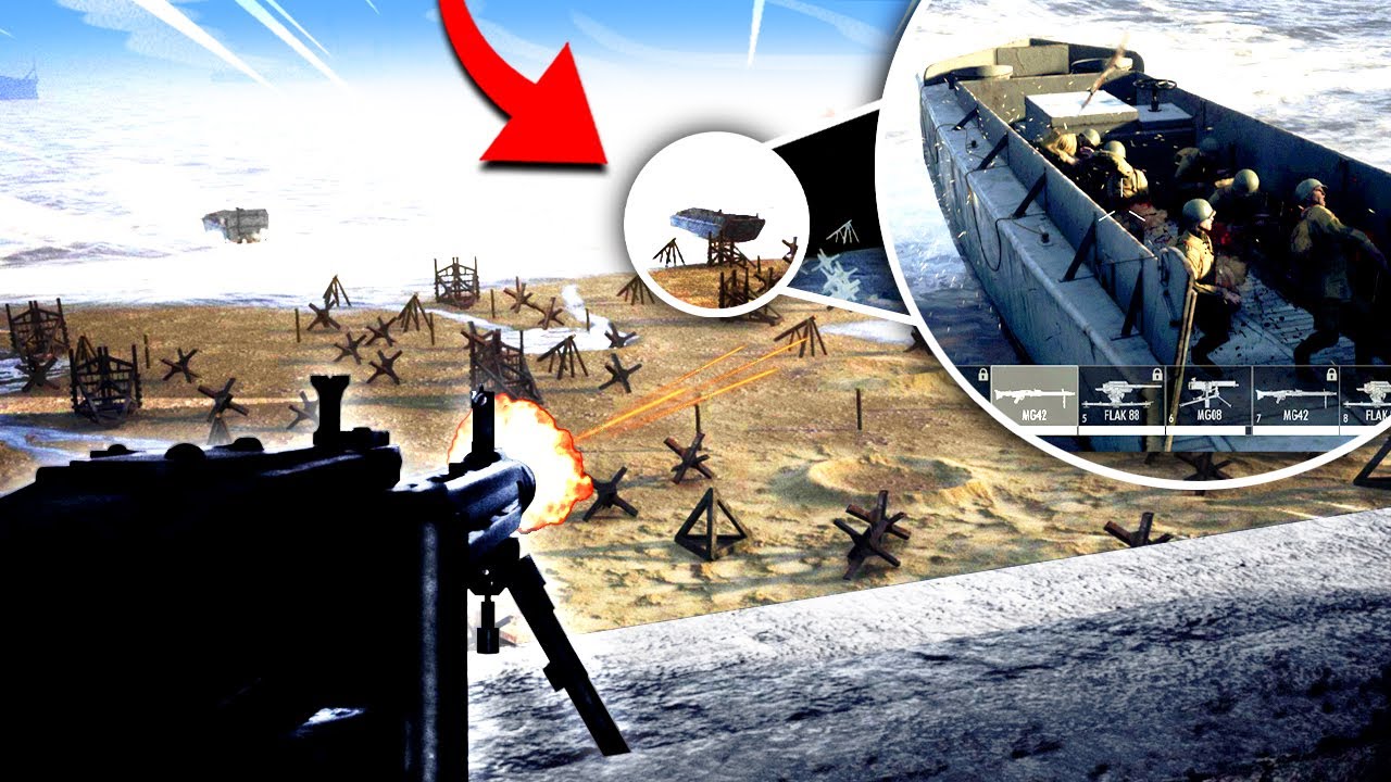 ULTIMATE D-DAY SIMULATOR?! How Long Can I Survive?! Beach Invasion 1944 - YouTube