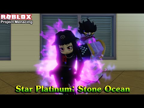 Roblox : Project Menacing EP.3 รีวิว Star Platinum: Stone Ocean โอกาส ...