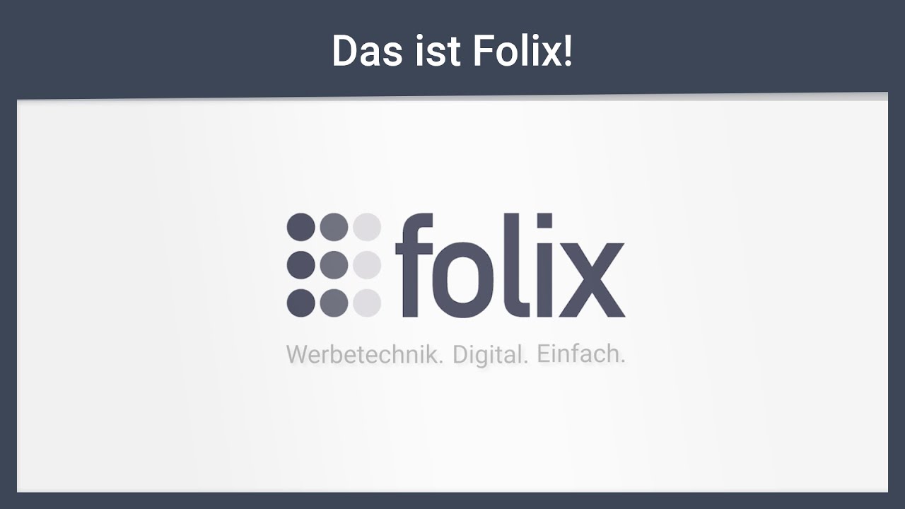 Das ist Folix! - YouTube