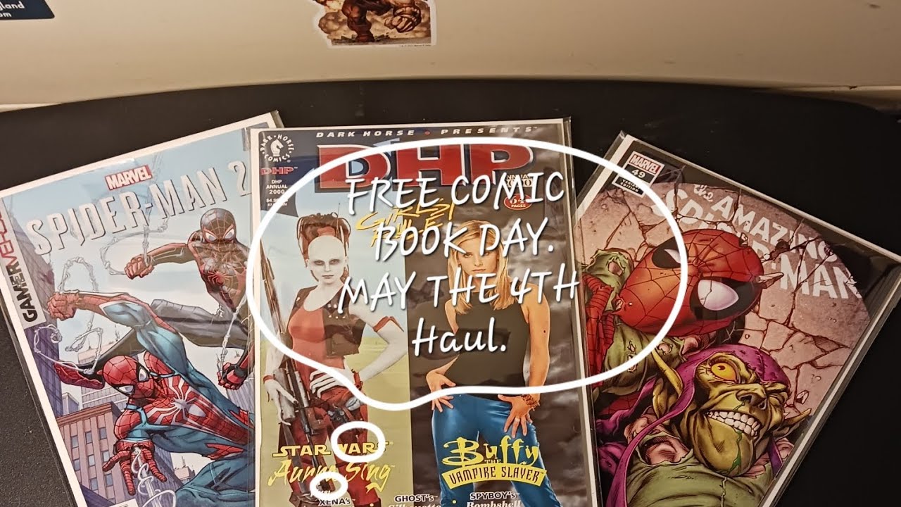 MAY THE 4TH, FREE COMIC BOOK DAY. COMIC HAUL!!!! - YouTube