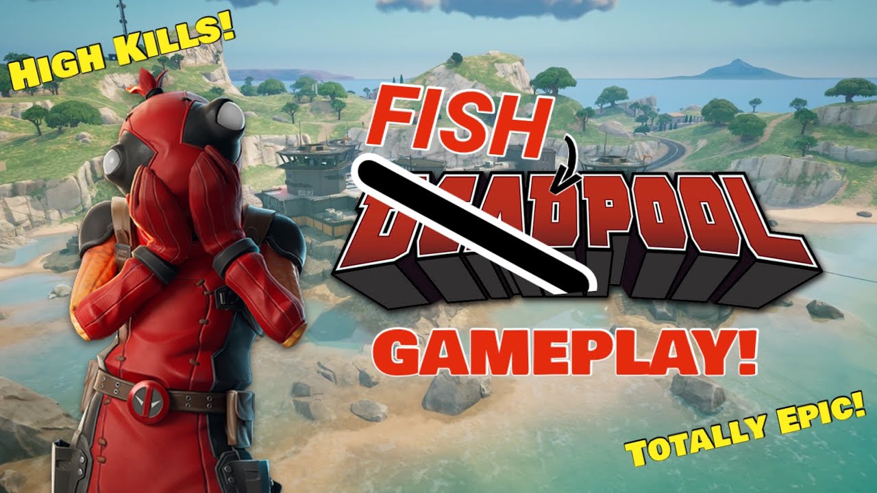 The Merc With The Gills ⚔️ | Fortnite’s Deadpool X Fishstick Mashup ...