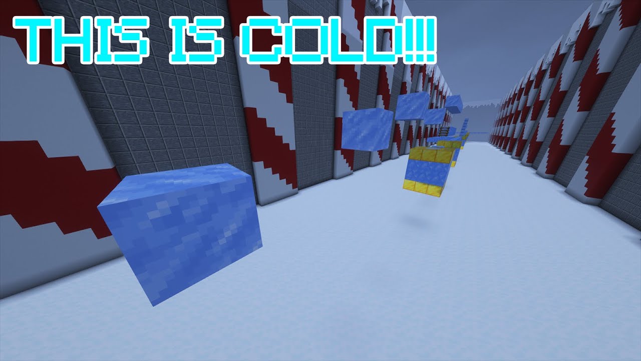 THIS PARKOUR MAP IS COLD!!! | Minecraft 'Icey Jump' - YouTube