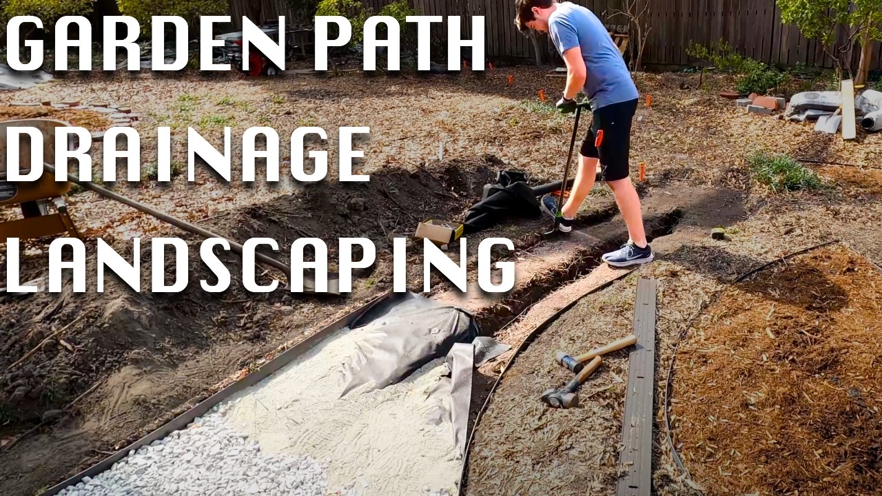 How to build a gravel path - YouTube