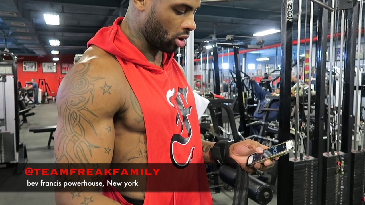 manuel Deon BACK workout BEV FRANCIS powerhouse a NEW YORK - YouTube