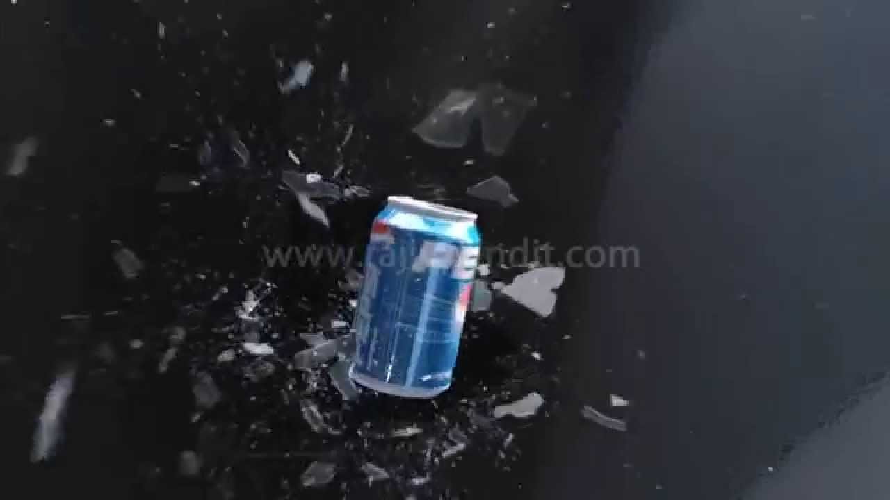 Glass Breaking VFX Shot - YouTube
