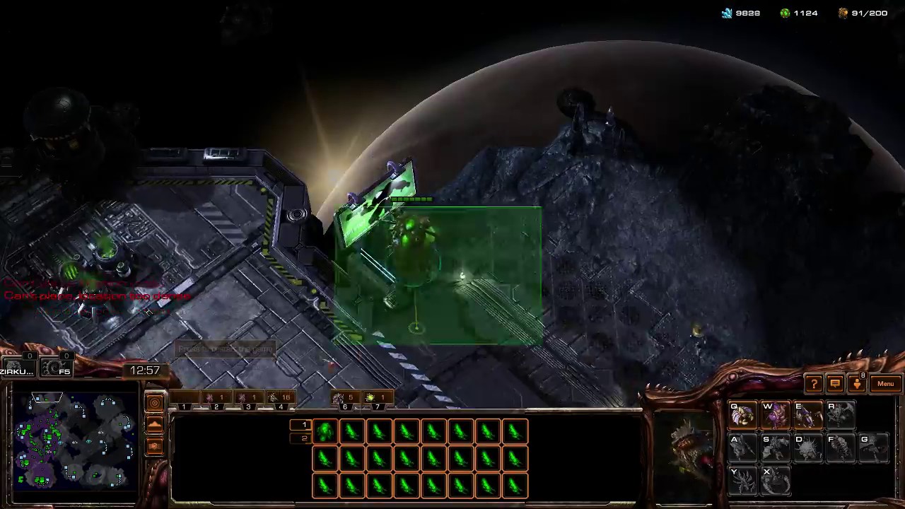 Starcraft 2 für Anfänger - Zerg - Creep / Kriecher schnell verbreiten ...