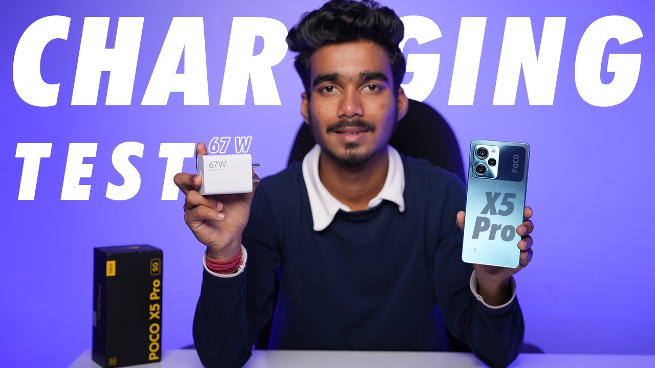 Poco X5 Pro charging test || 0-100% Charging time - YouTube