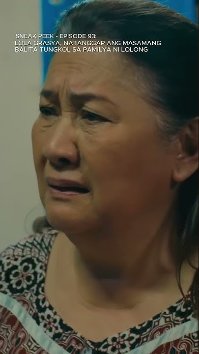 Sneak Peek: Lola Grasya, natanggap ang masamang balita tungkol sa pamilya ni Lolong! | Lolong 2 ...