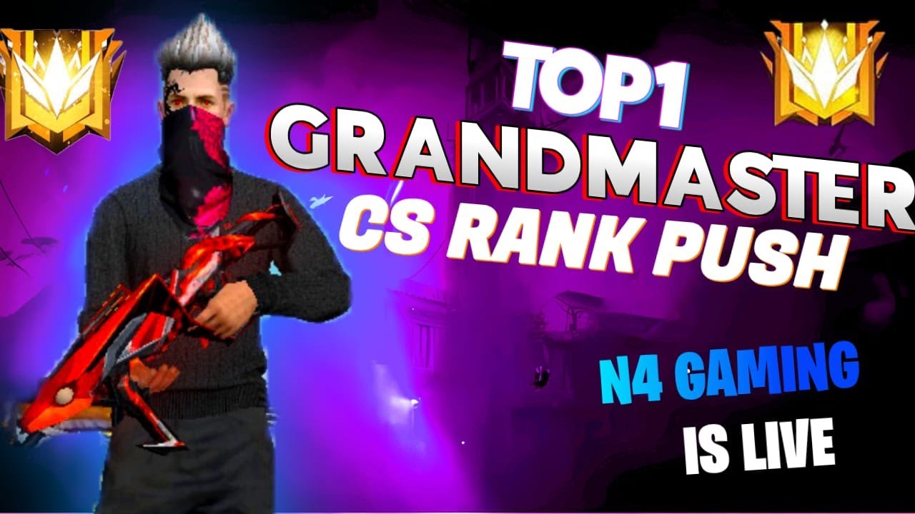 🔴 LIVE: CS Rank Push | Road to Grandmaster | Free Fire MAX Grind! - YouTube