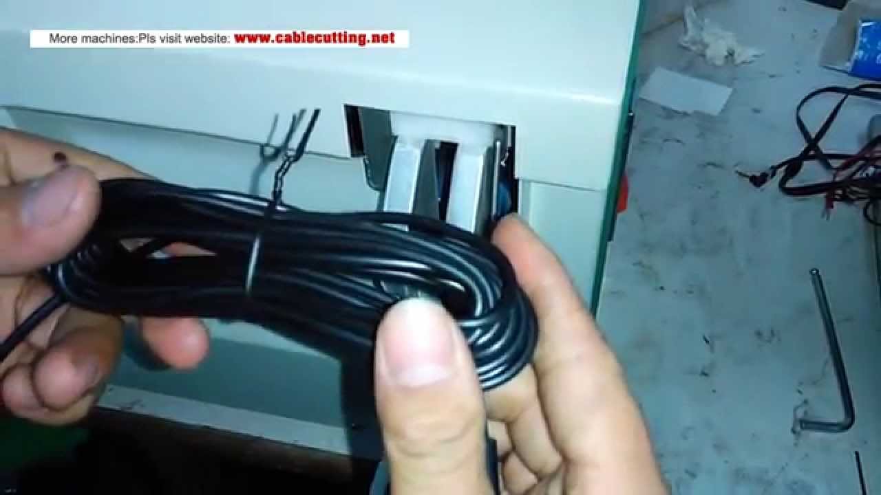 Cable Winding and Binding Machine - YouTube