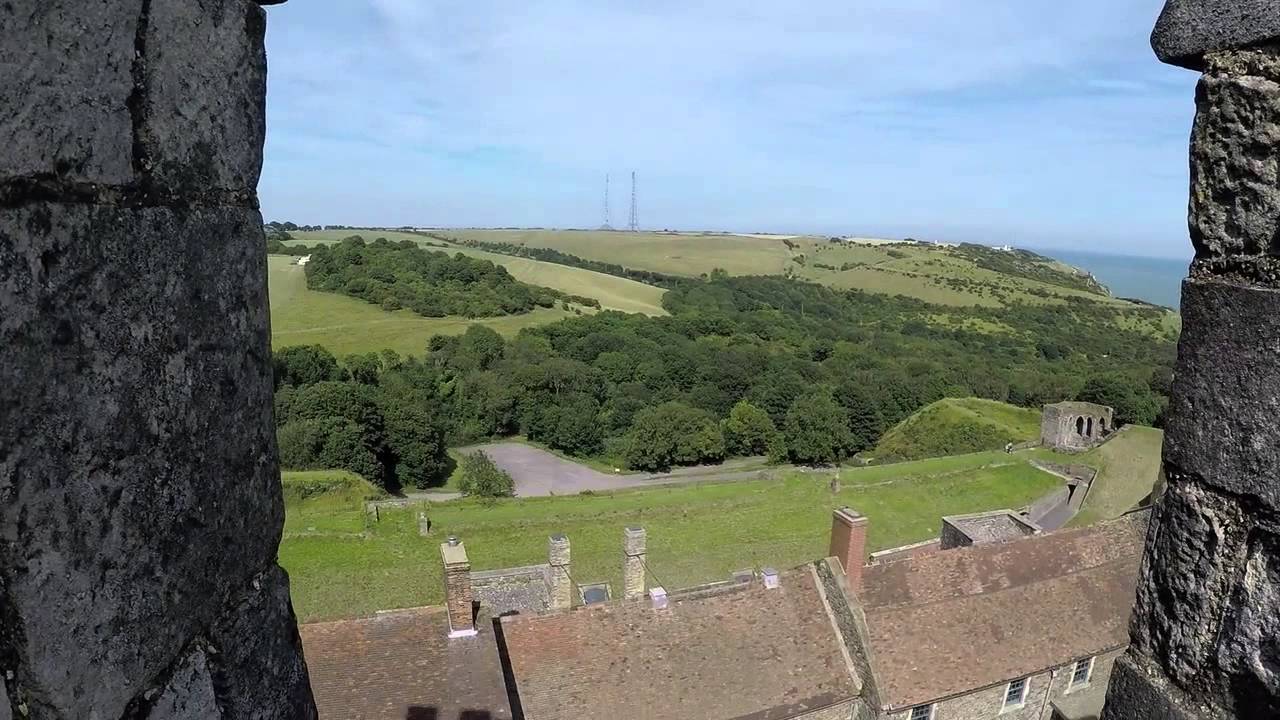 Dover Castle and White Cliffs of Dover - YouTube