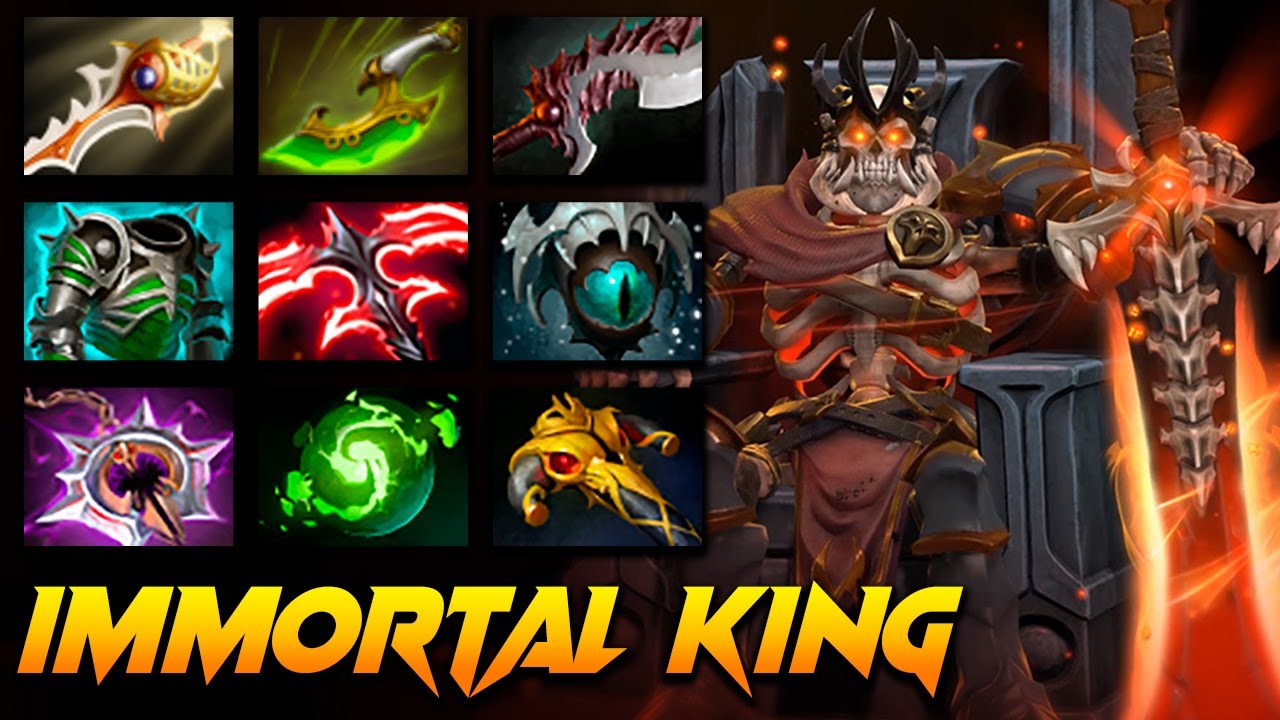 Wraith King Immortal Skeleton Boss - Dota 2 Pro Gameplay [Watch & Learn ...