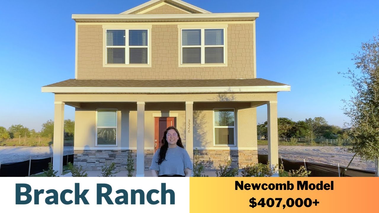 Stanley Martin Homes, Brack Ranch, Newcomb Model, St Cloud, Florida ...