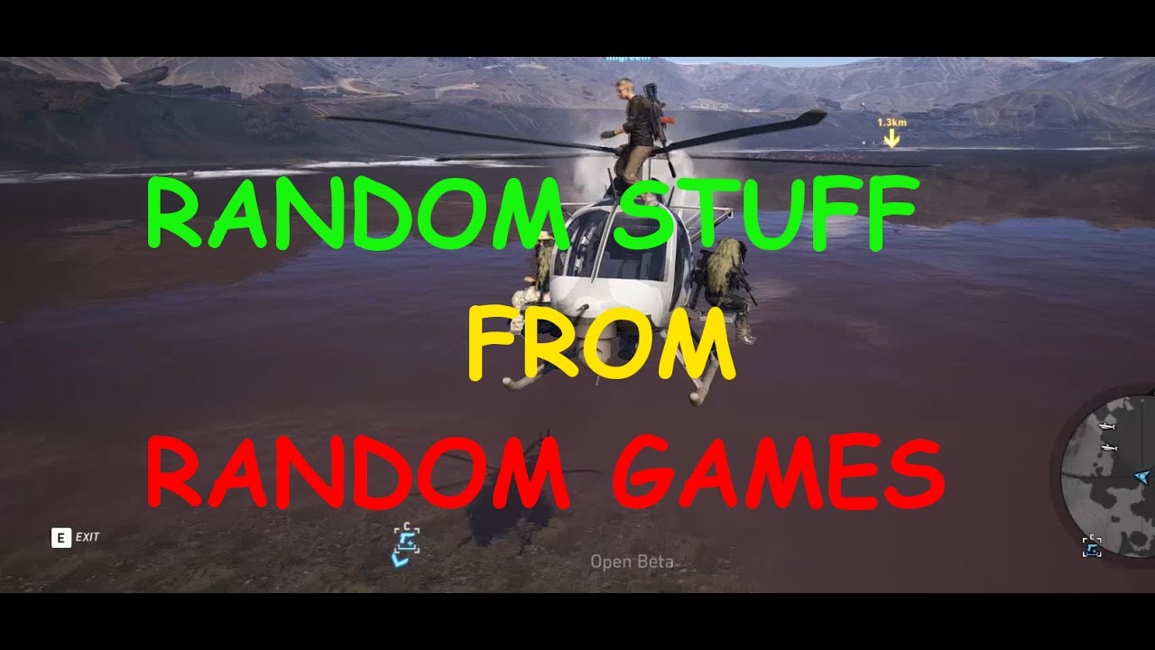 Random stuff from random games - YouTube
