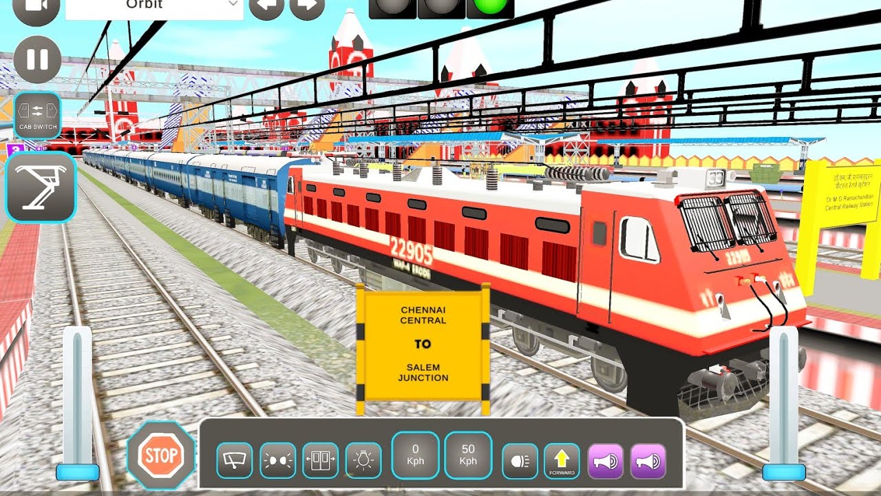 Train game || Indian loco train simulator #train #traingames # ...