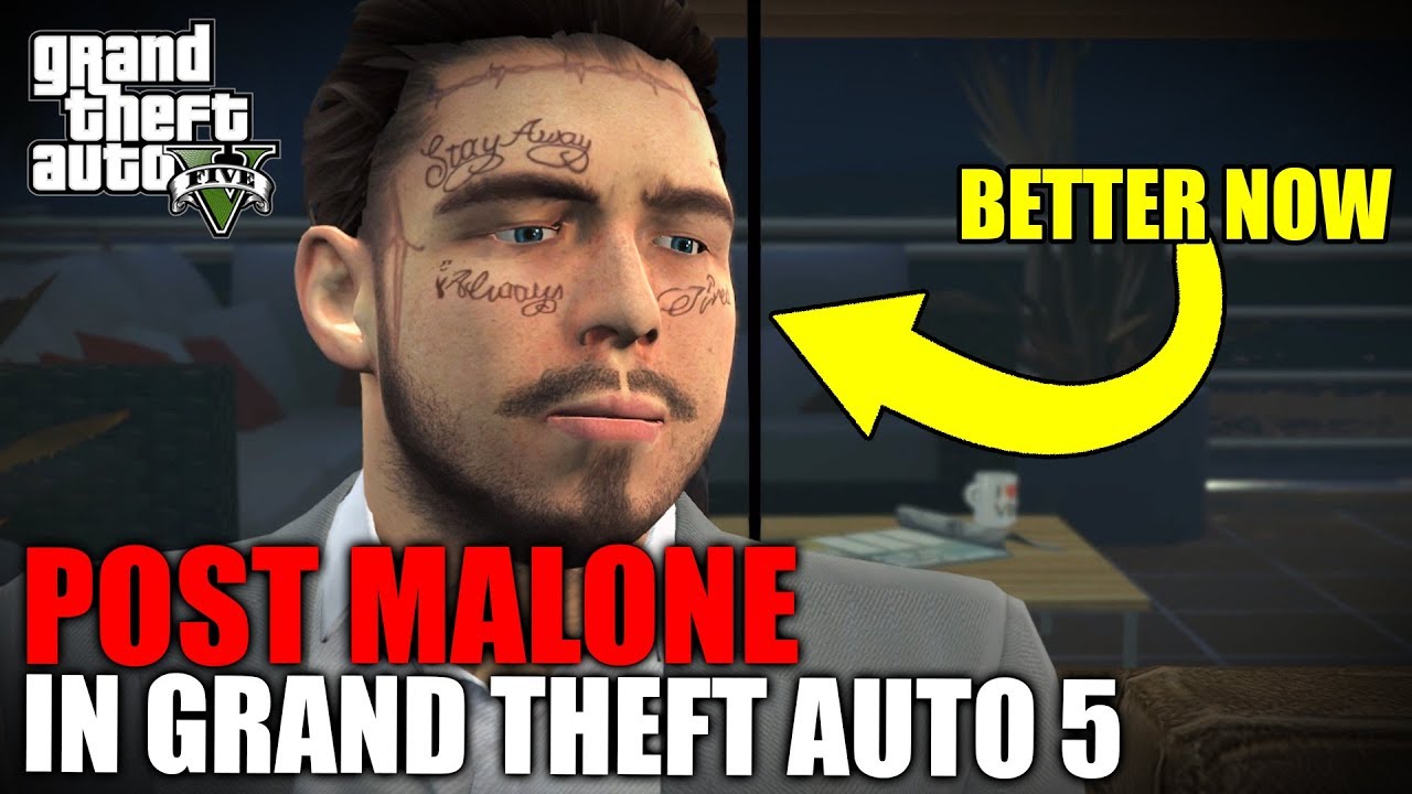 POST MALONE IN GRAND THEFT AUTO 5?! - YouTube