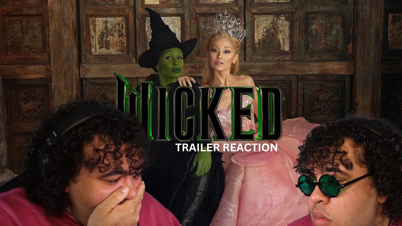WICKED: PART 1 | TRAILER REACTION | literally speechless!! - YouTube