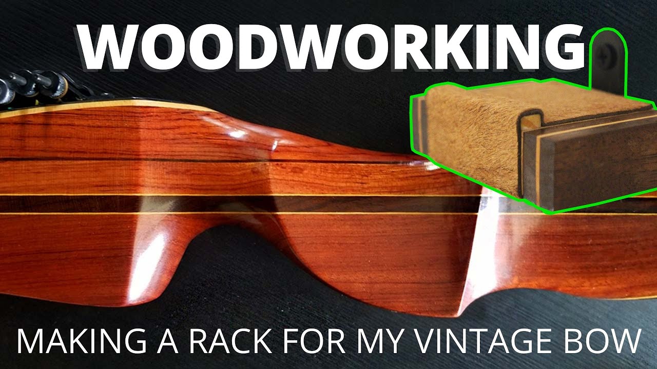 WOODWORKING DESIGN INSPIRATION - Recurve Bow Wall Brackets - YouTube